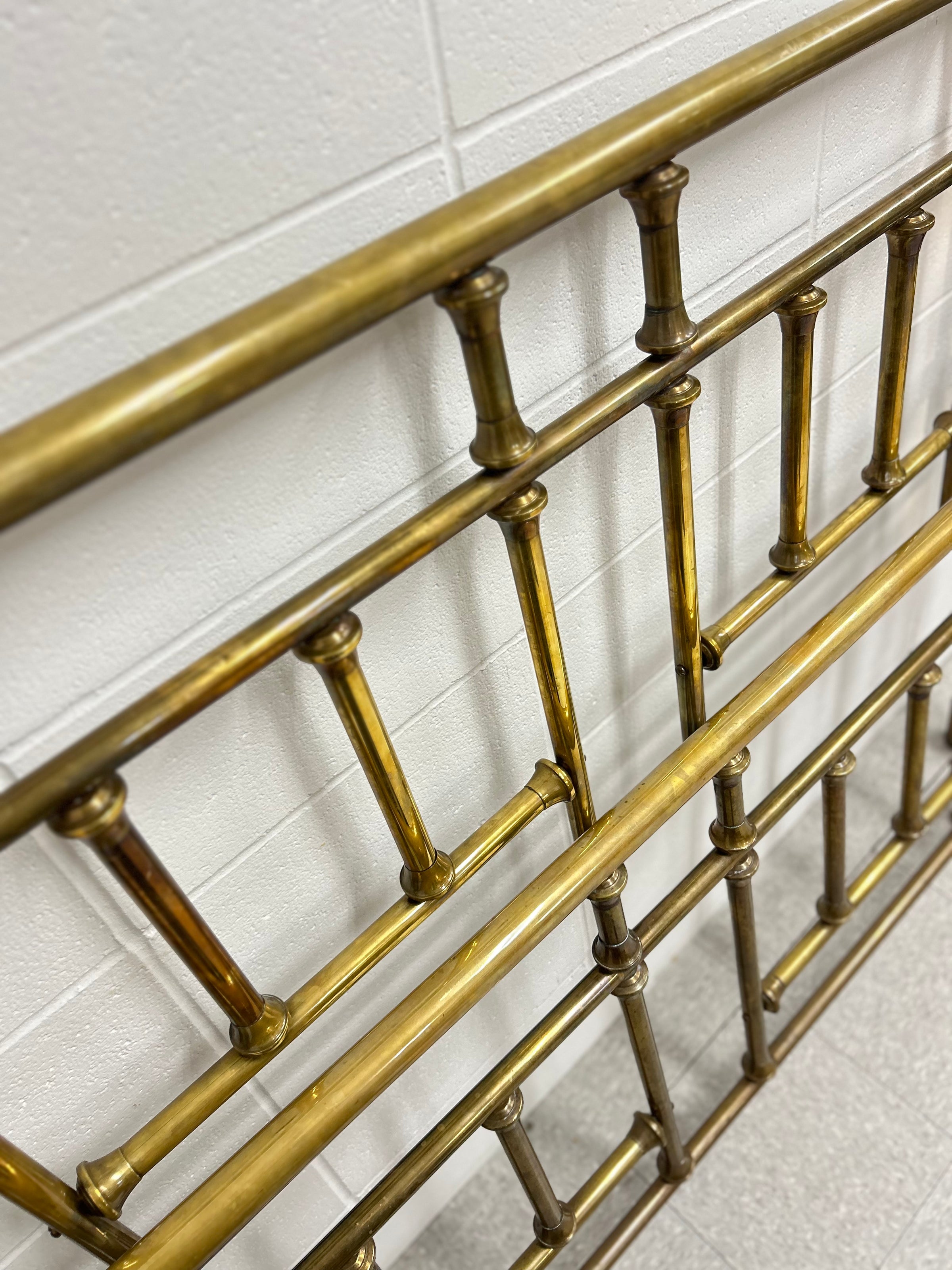Queen Brass bed frame
